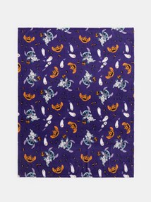 Sinsay - Přehoz s motivem Halloween Stitch - fialová
