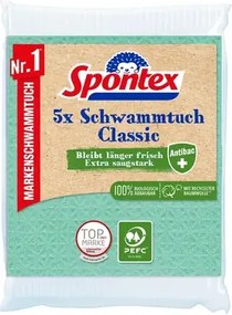 Spontex Utěrky Classic Antibac / Houbičková utěrka / Antibakteriální /