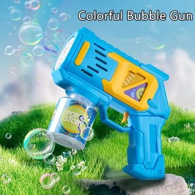 Automatická pistole na bubliny modrá s náplní