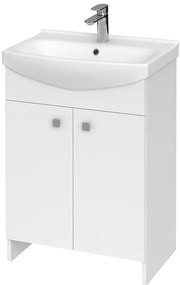 Cersanit Cersania+Rubid, umyvadlová skříňka + umyvadlo 60cm, bílá, S805-002-DSM