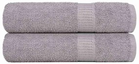 Ručníky do sprchy FROGN 2 ks šedé 70 x 140 cm 360 g/m² 136833