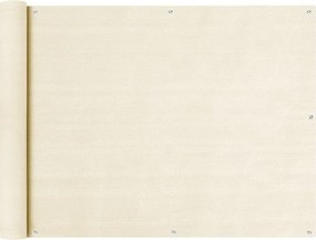vidaXL Balkonová zástěna 90 x 300 cm HDPE [310840] Barva: Bílá
