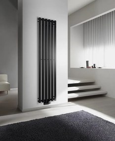Sapho Sapho, PILON topné těleso 270x1800mm, se 4 háčky, černá mat, IZ132T