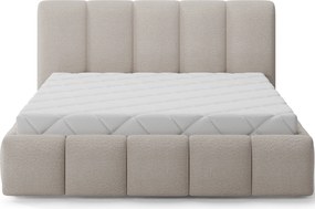 Postel Edvige + Dřevěný rám + plynový výtah + kontejner 140x200