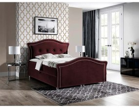 Kontinentální postel Masala Lux, Rozměr postele: 200x200, Barva:: Velluto 32