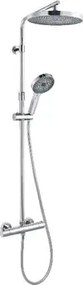 kielle Oudee - Sprchový set s termostatem | 26 cm | 3 proudy | chrom
