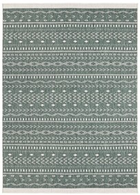 NORTHRUGS - Hanse Home koberce Kusový koberec Twin Supreme 103440 Kuba green creme – na ven i na doma - 80x250 cm