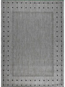 Kusový koberec Level 20329 stříbrný