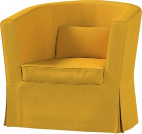 Potah na křeslo IKEA Ektorp Tullsta barva žlutá látka pletený vzor