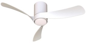 Matra 9049 Nemo S, lopatkový ventilátor se svítidlem a dálk. ovladačem, LED 24W 2700-5000K, bílá, průměr 97cm