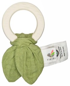 Tikiri Safari –kousátko z přírodní gumy a bio bavlny Zelená