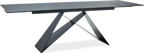 Casarredo - Komfort nábytek Rozkládací jídelní stůl WESTIN černá