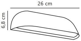 Nordlux - LED Venkovní nástěnné svítidlo FRONT LED/9,5W/230V IP44