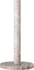 Mramorový stojan na papírové utěrky v přírodní barvě ø 15 cm Emy – Bloomingville