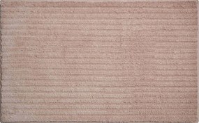 GRUND Koupelnová předložka RIFFLE čoko krémová Rozměr: 60x100 cm