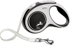Flexi Comfort S pásek 5m černé / Vodítko