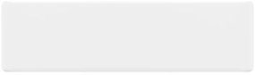 vidaXL Keramické umyvadlo s otvorem na baterii bílé čtvercové