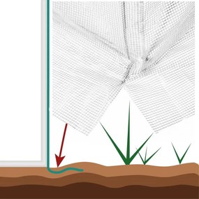 Zahradní foliovník 3x2x2 m SPRINGOS GT0010