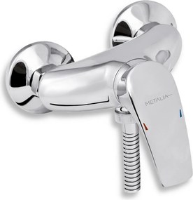 Sprchová baterie Novaservis Metalia 57 bez sprchového setu 100 mm chrom 57065/1.0