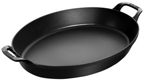 Staub litinový pekáč oválný 37 cm/3,7 l, černý, 40508-283