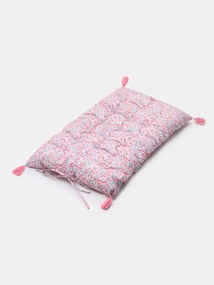 Sinsay - Quilted decorative pillow with floral pattern - vícebarevná