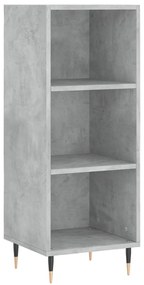 vidaXL Příborník betonově šedý 34,5 x 32,5 x 90 cm kompozitní dřevo