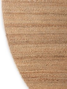Přírodní kulatý konopný koberec Hemp - Ø 250cm