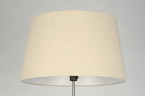 Stojací designová lampa Paola Taupe and Brown