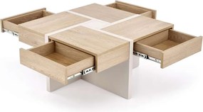 Konferenční stolek Sevilla S, dub cremona / krémová