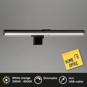 Briloner 2303-015 - LED Stm. osvětlení monitoru LED/3,5W/230V 2700/4000/6500K