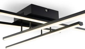 Brilagi - LED Stropní svítidlo STRIPES LED/37W/230V černá