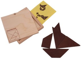 MIKTOYS Dřevěná skládačka TANGRAM