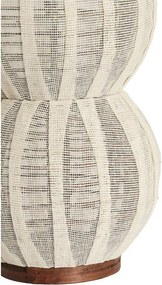 Dřevěná/látková lucerna (výška 48 cm) Arbore – Light &amp; Living