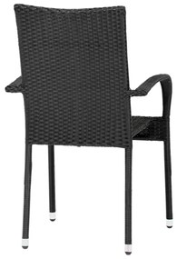 Vikio Vikio Ratanová zahradní židle DT151 antracit