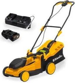 Výrobce: Riwall Riwall RALM 4020i SET - akumulátorová sekačka 2 x 20 V + 2x 4 Ah baterie + duální rychlonabíječka 4,5 A AM18E2601023B akumulátorová sekačka 2 x 20 V + 2x 4 Ah baterie + duální rychlonabíječka 4,5 A