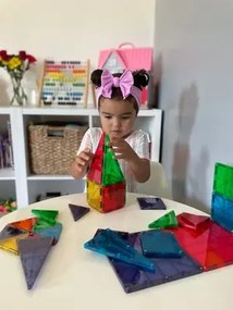 MAGNA-TILES Magnetická stavebnice / 32 dílů / kompatibilní s dalšími s