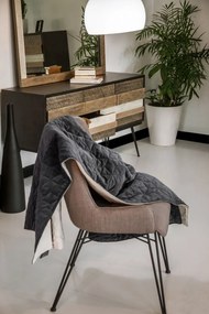 Designová jídelní židle Adesso šedá/černá