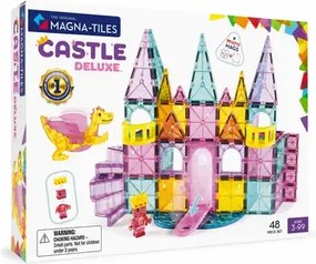 MAGNA-TILES Magnetická stavebnice Castle DLX / 48 dílků / od 3 let