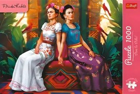 TREFL Puzzle Premium Plus Frida Kahlo: Dvě já / 1000 dílků / 68,3 × 48