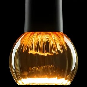 SEGULA LED Floating Globe 80 Straight zlatá / Žárovka / E27 / 4W(24W)