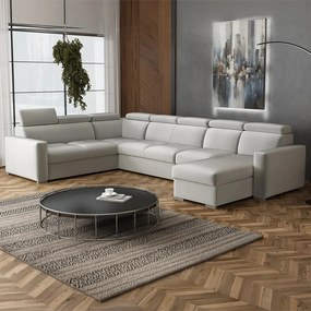 Sedací souprava PEDRO U | 250x380x170 | rozkládací + 3x úložný prostor | VÝBĚR TKANIN