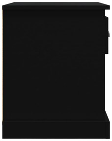 Noční stolky 2 ks černé 39 x 39 x 47,5 cm kompozitní dřevo
