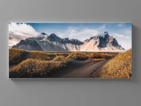 XXL obraz vestrahorn hory na islandu Rozměr: 200 x 100 cm