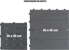 Multyhome Cosmopolitan 45 x 45 cm šedá 1 ks 4016.91.00