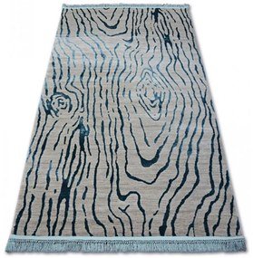 Luxusní kusový koberec akryl Elite modrý 80x300cm