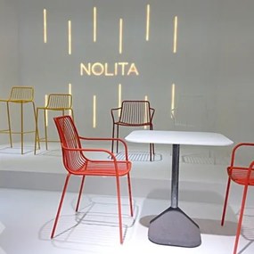 Sada 4 židlí Nolita 3655 azurová, Pedrali - Nolita 3655 - sada
