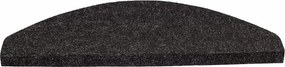 Samolepicí rohože na schody 20 ks černé 56x17x3 cm 3365904