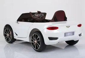 Eljet Dětské elektrické auto Bentley EXP 12 bílá / 70 W / Rychlost: 3-