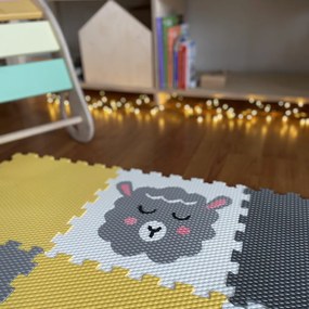 Vylen Minideckfloor podlaha 12 dílů - beránek a lama 230197