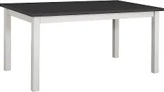 Nábytkáři ORFA MADONA 2 (MODENA 2) - jídelní stůl rozkládací - lamino grafitová / nohy bílá - kolekce &quot;DRE&quot; (K150-Z)